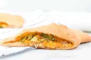 Cheesy Chicken and Broccoli Calzones — Bless this Mess