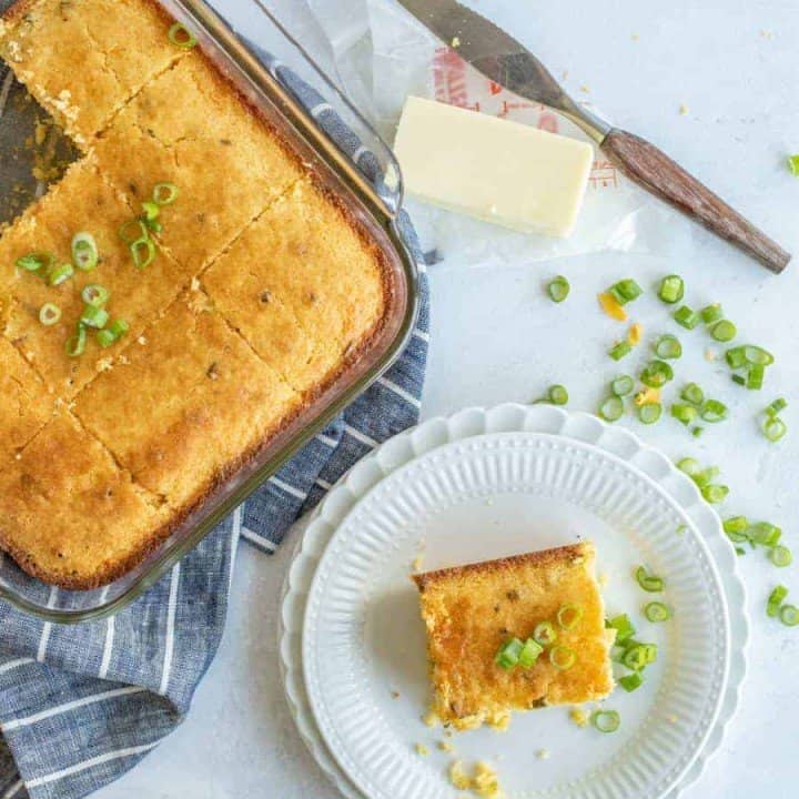 Easy Cornbread Recipe | Moist, Fluffy Homemade Cornbread