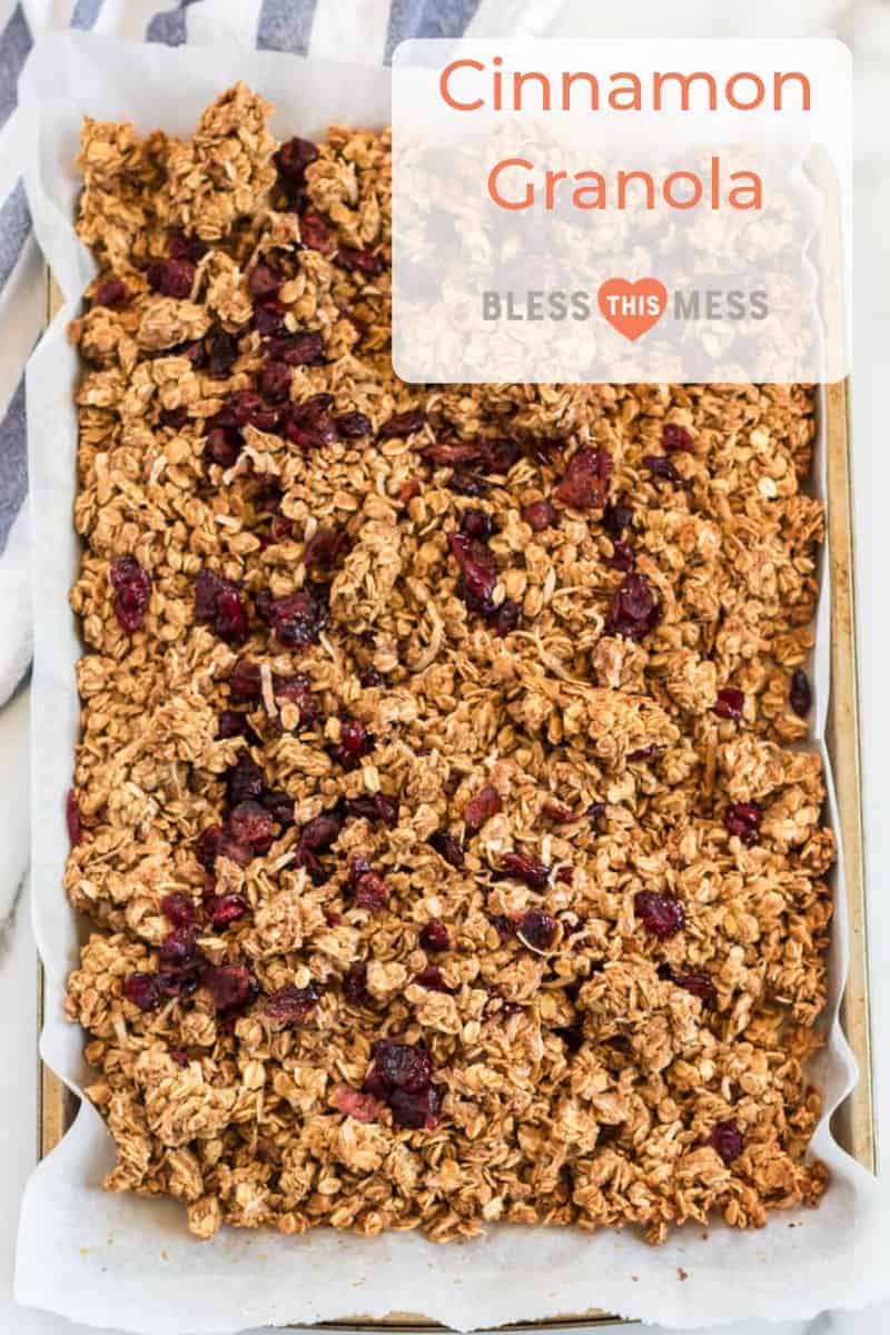 Homemade Cinnamon Granola Recipe | How to Make Granola