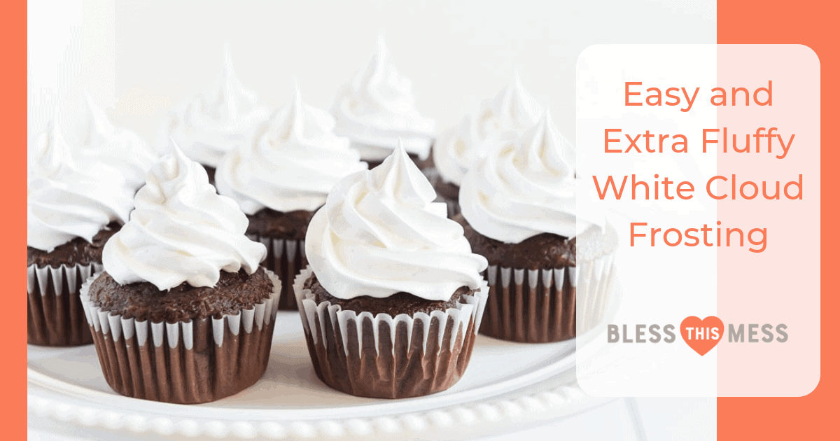 White Cloud Icing - Bless This Mess