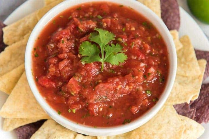 Restaurant-Style Salsa - Bless This Mess