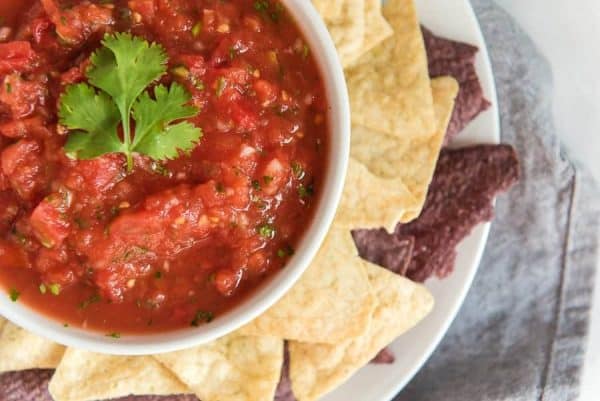 Restaurant-Style Salsa - Bless This Mess