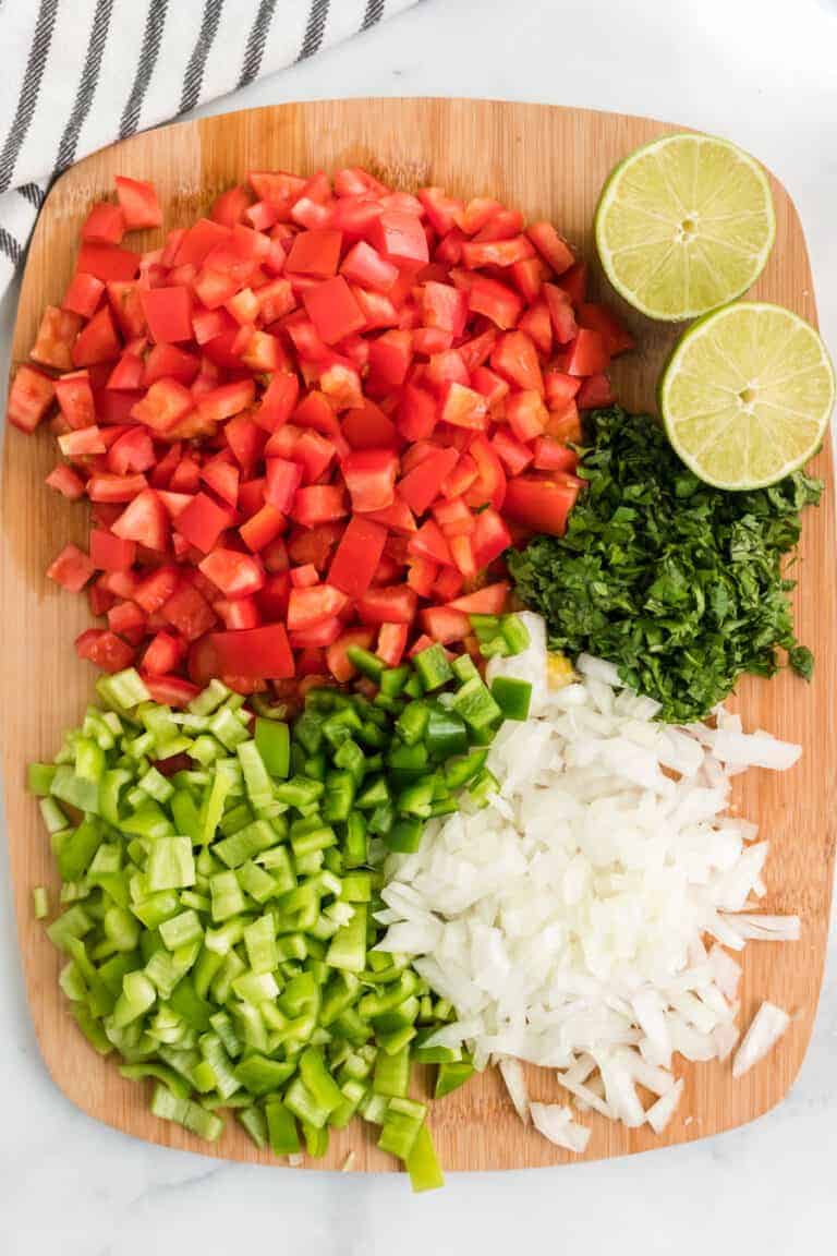 Chunky Fresh Tomato Salsa - Bless This Mess