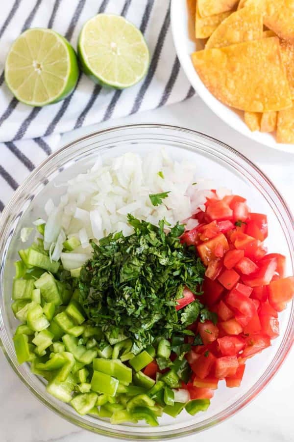 Chunky Fresh Tomato Salsa - Bless This Mess