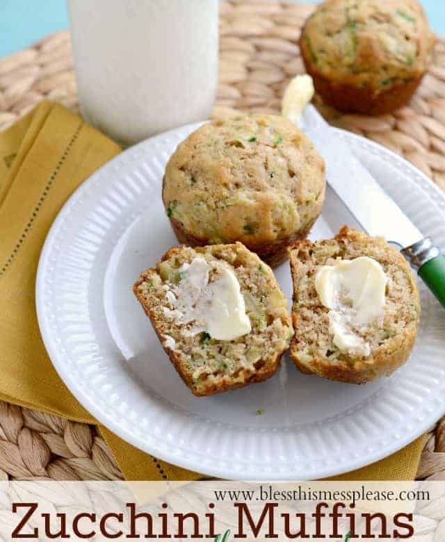 Pineapple Zucchini Muffins — Bless this Mess