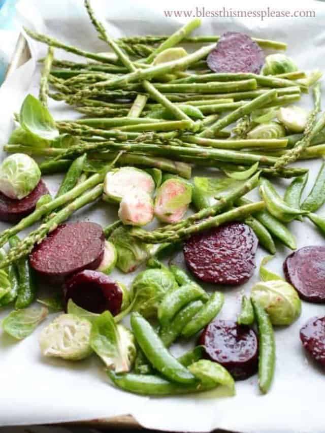 Roasted Spring Vegetables | How to Roast Veggies