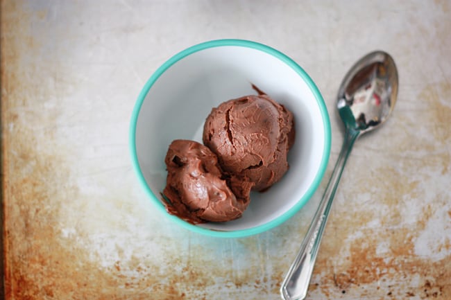 No Machine Chocolate Truffle Ice Cream — Bless this Mess