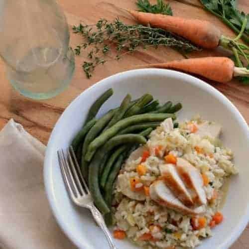 Stove Top Chicken and Rice | Easiest Chicken and Rice Dinner Recipe