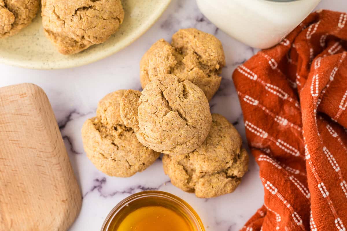 Maple Cornmeal Biscuits — Bless this Mess