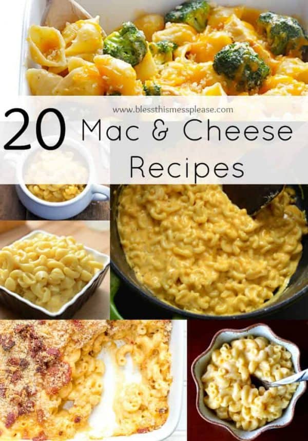Creamy Baked Macaroni and Cheese with Bacon — Bless this Mess