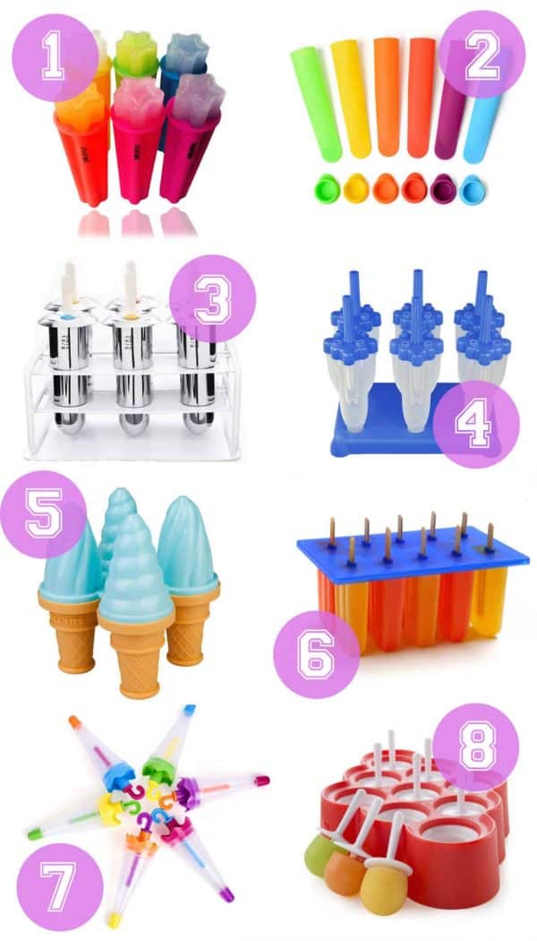 Easy Healthy Rainbow Popsicles — Bless this Mess