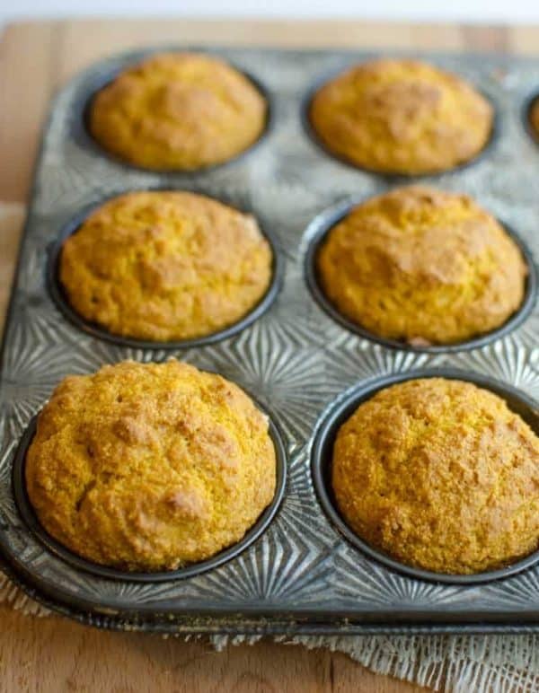 Fluffy Pumpkin Cornbread Muffins | Moist & Delicious Muffins Recipe