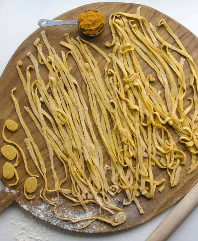 Homemade Pumpkin Noodles | Easy Noodle Alternative Recipe