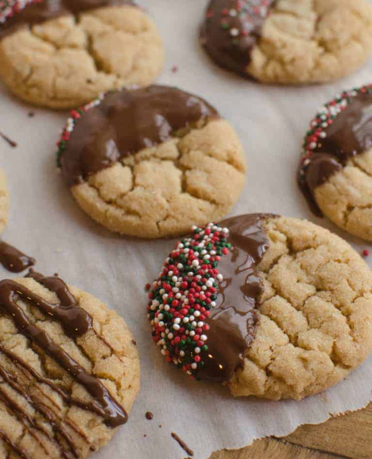 Peanut Butter Christmas Cookies Recipe | Bless This Mess