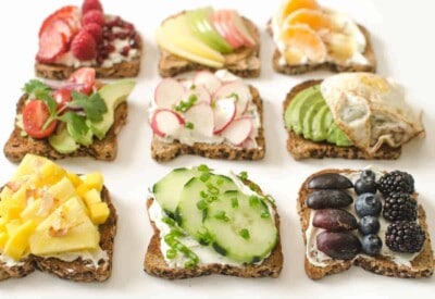 9 Simple Healthy Toast Ideas — Bless this Mess