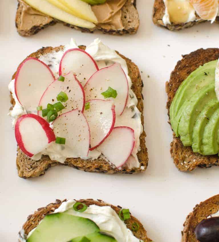 9 Simple Healthy Toast Ideas — Bless this Mess