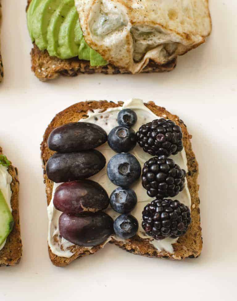 9 Simple Healthy Toast Ideas — Bless this Mess