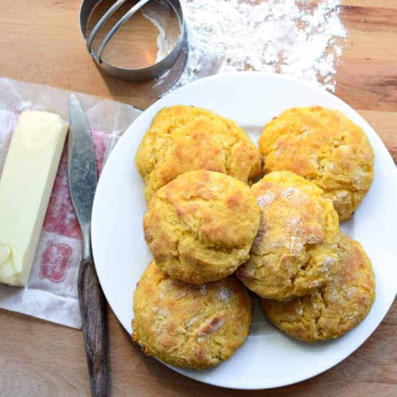 Sweet Potato Biscuits (Quick & Easy!) — Bless this Mess