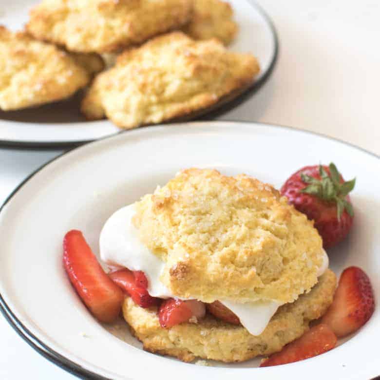Biscuit Recipe for Strawberry Shortcake | Light & Fluffy — Bless this Mess