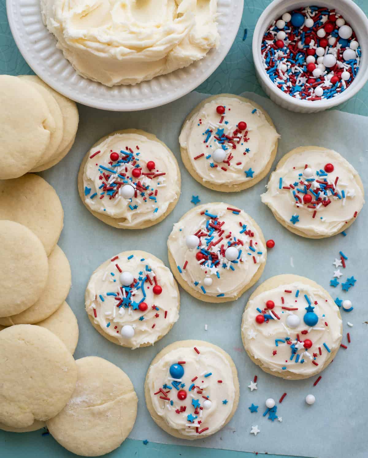 The Best 4th of July Cookies on the Block | Patriotic Dessert Recipe