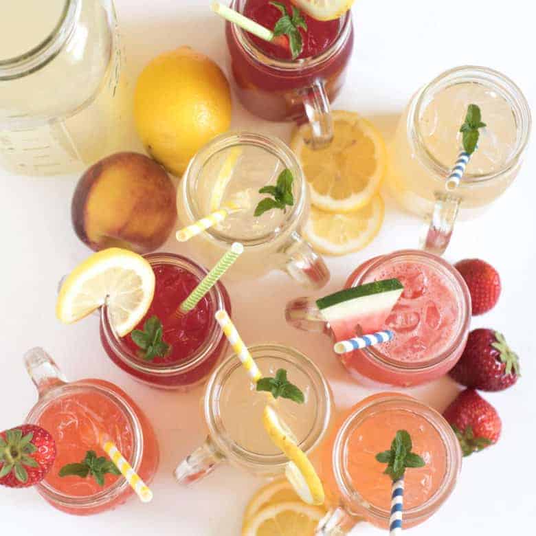 8 Different Homemade Lemonade Recipes — Bless this Mess