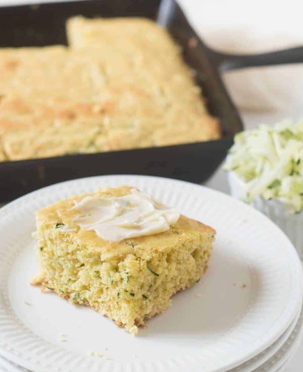 The Best Zucchini Corn Bread Recipe | Easy, Fluffy & Sweet Corn Bread