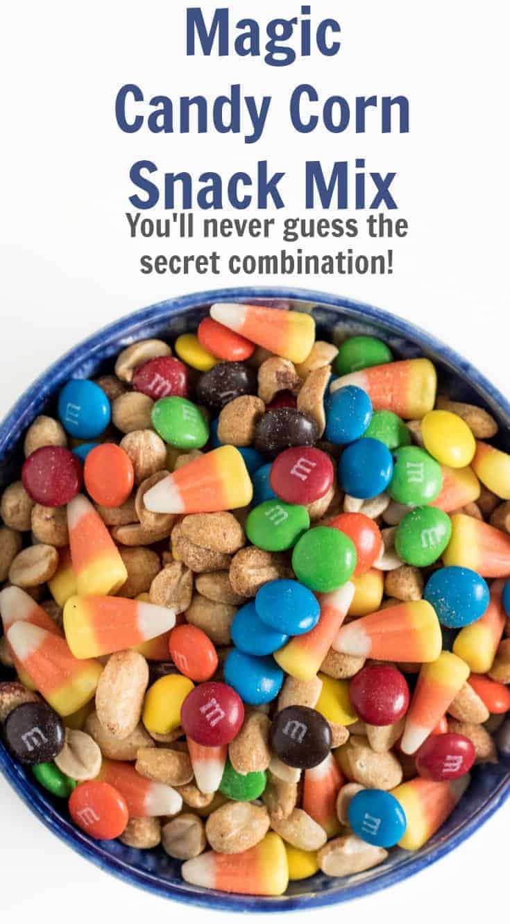 Candy Corn Snack Mix | Best Halloween Snack Mix