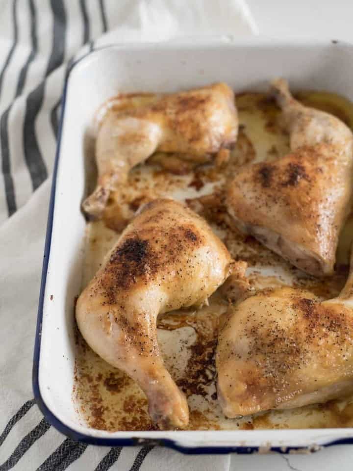 Sweet and Spicy Baked Chicken Legs — Bless this Mess