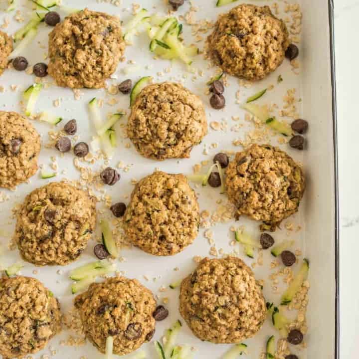 Zucchini Oatmeal Cookies | Healthy Cookie Recipe