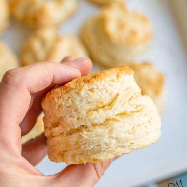 Buttermilk Biscuits (light & fluffy!) - Bless This Mess