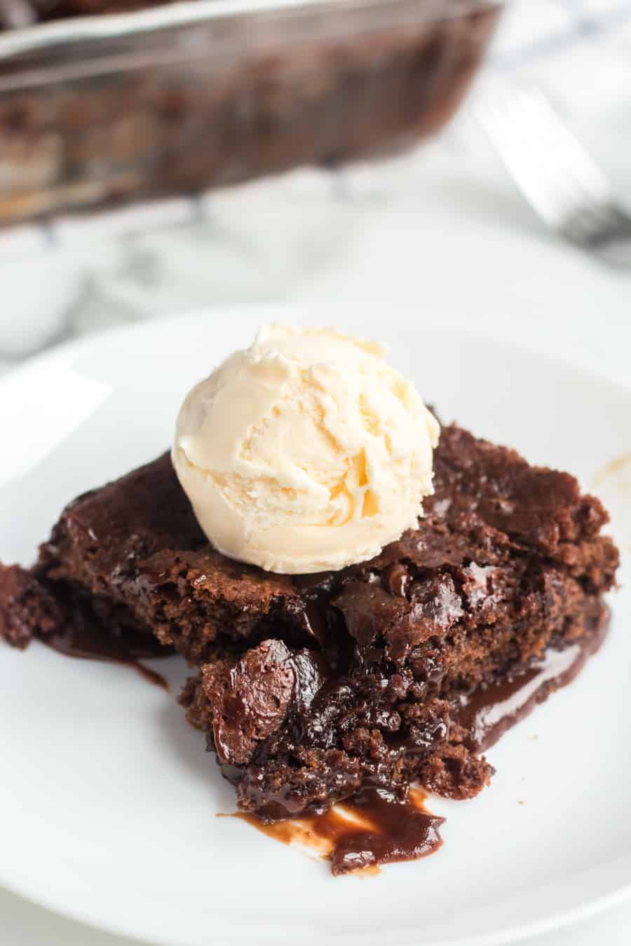 Wacky Chocolate Cobbler Recipe | Easy Chocolate Dessert Idea