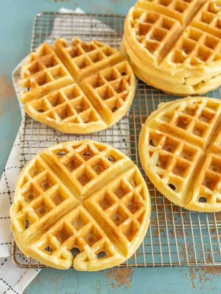 Classic Belgian Waffle Recipe | Best Homemade Belgian Waffles