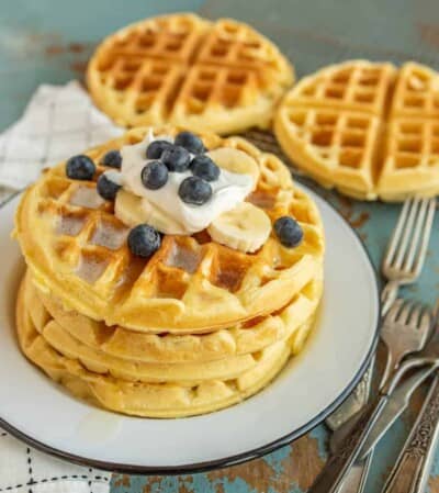 Easy Waffle Recipes From Scratch: 23 Foolproof Favorites — Bless this Mess