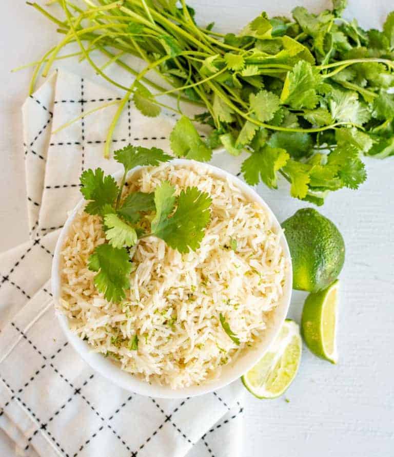 Cafe Rio Cilantro Lime Rice - Easy Mexican Rice Recipe!