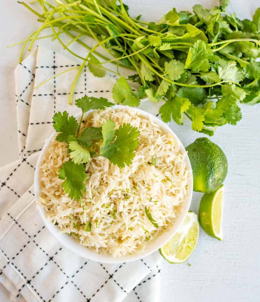 Cafe Rio Cilantro Lime Rice - Easy Mexican Rice Recipe!