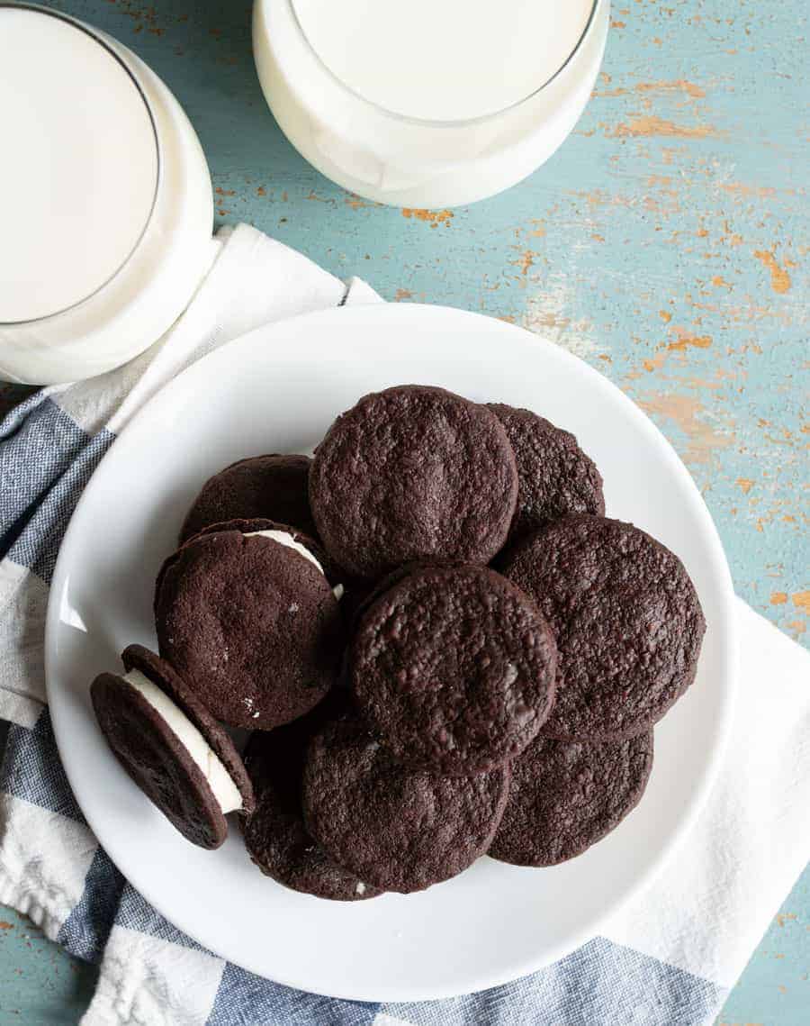 Homemade Oreo Cookies How To Make Oreo Cookies Easy Recipe