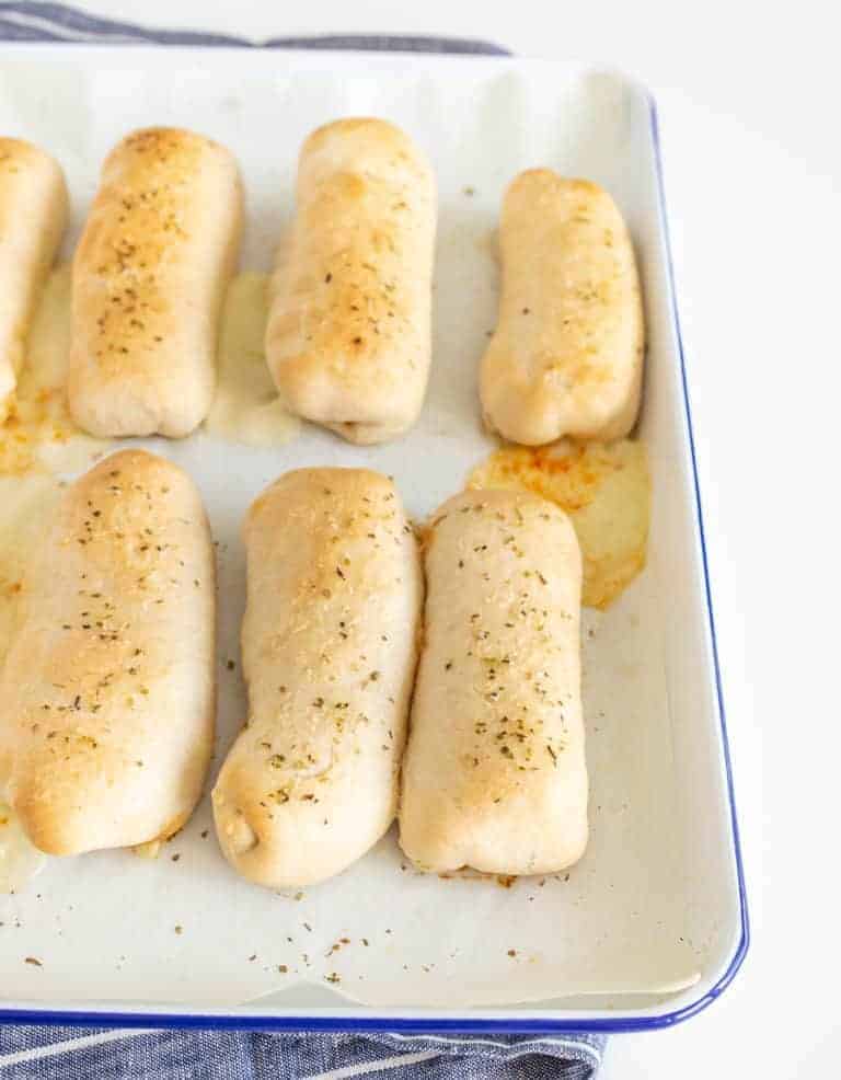 Pepperoni Pizza Sticks | Homemade Pizza Recipe and Low Calorie Snack