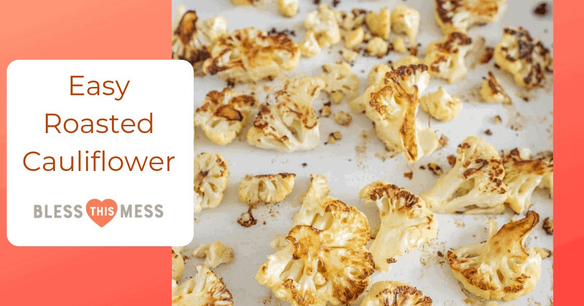 Easy Roasted Cauliflower Recipe | Healthy Side Dish Idea