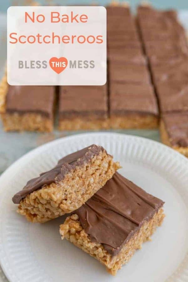 Easy No Bake Scotcheroos | The Best Scotcheroos Recipe Ever