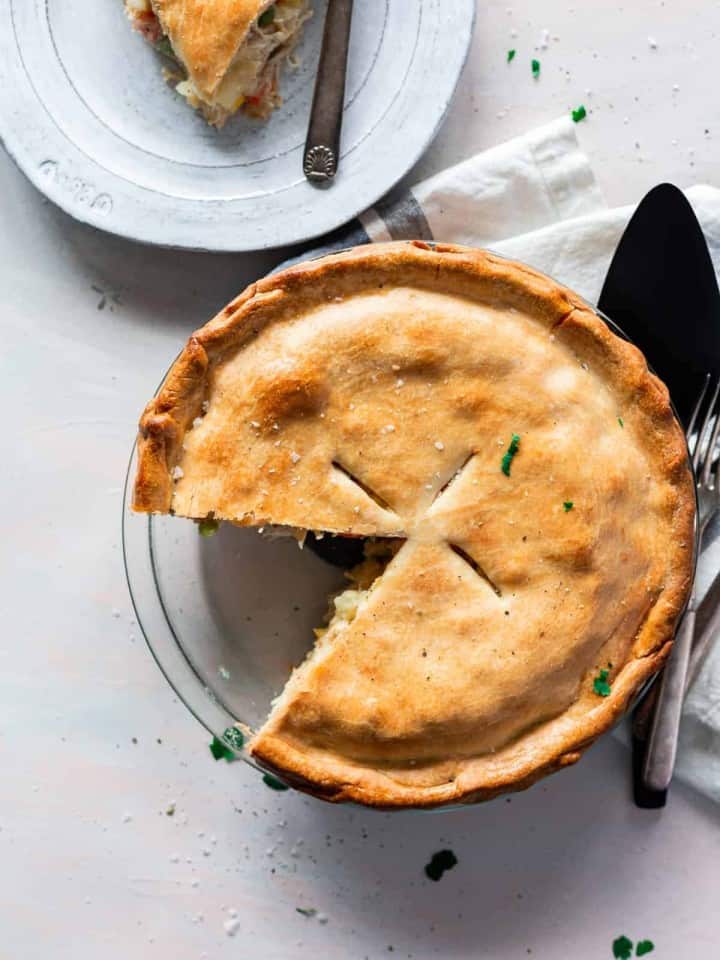 Easy Homemade Chicken Pot Pie — Bless this Mess