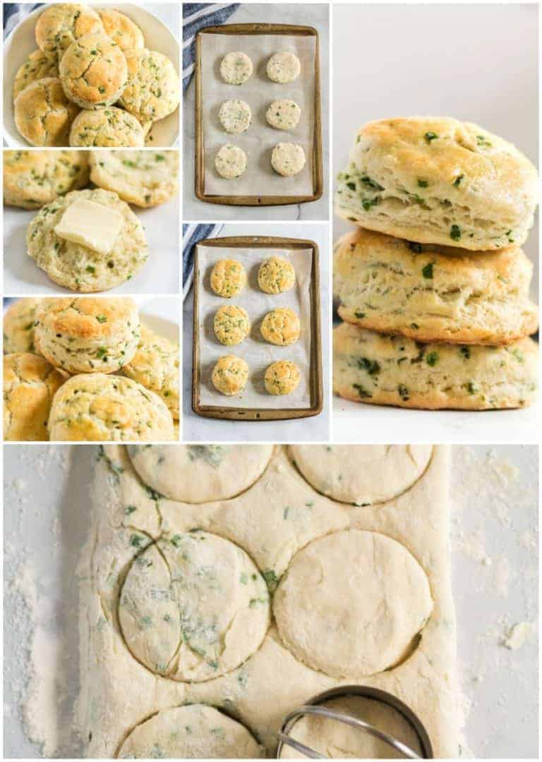 Homemade Chive Biscuits — Bless this Mess