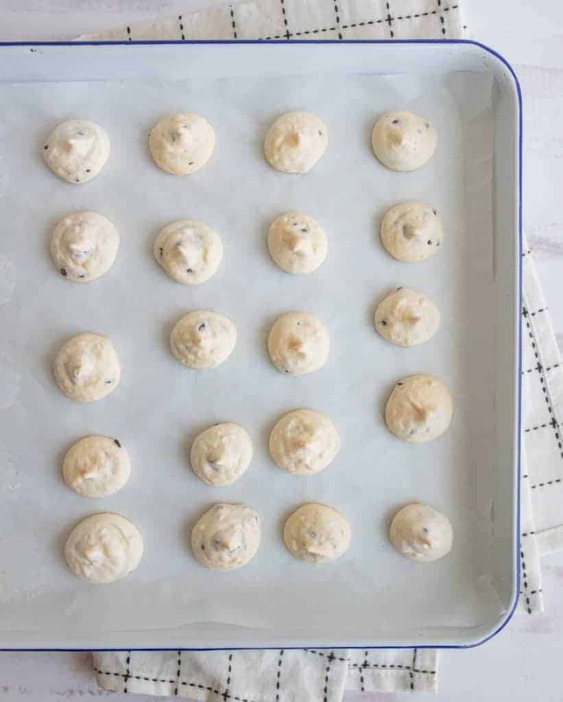 Easy Chocolate Chip Meringue Cookies — Bless this Mess