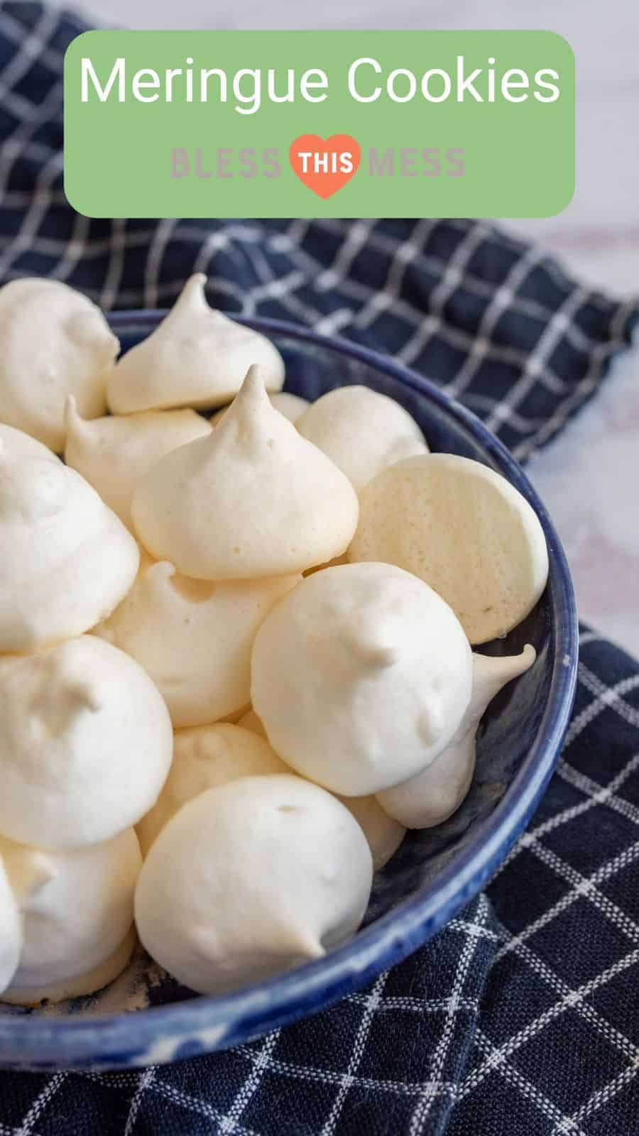 Easy Meringue Cookies — Bless this Mess