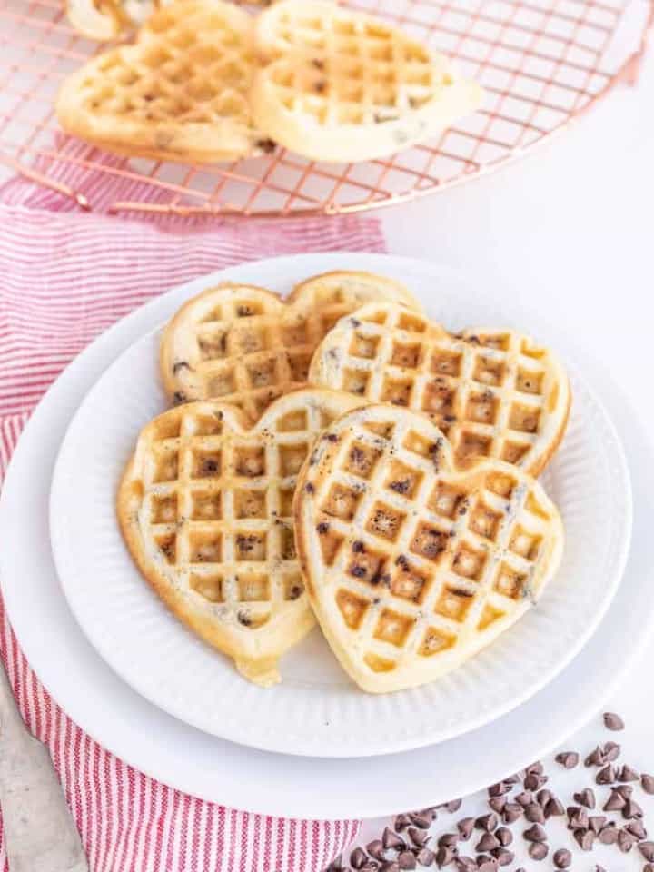 Easy Homemade Waffles From Scratch — Bless this Mess