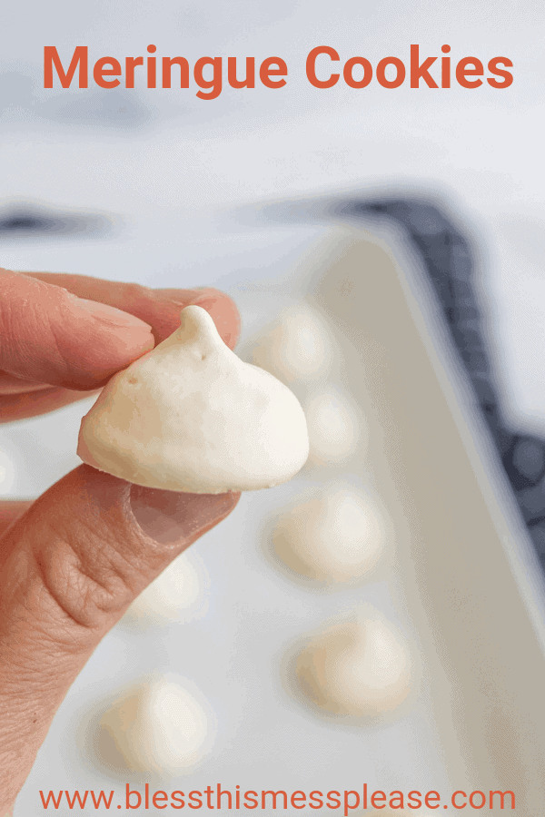 Easy Meringue Cookies — Bless this Mess