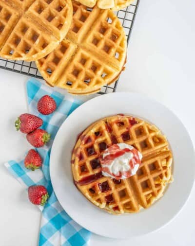 Fluffy Waffle Recipe: Light, Crispy & Perfectly Golden Every Time ...