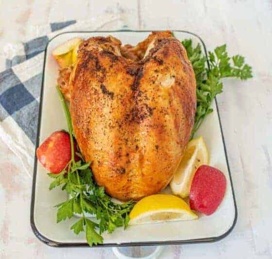 Simple and Juicy Oven Roasted Turkey Breast — Bless this Mess