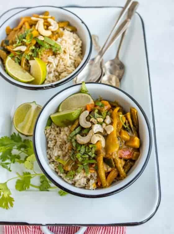 Easy Vegetable Curry — Bless this Mess
