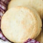 Simple Cream Biscuits Recipe - Bless This Mess - Easy Biscuit Recipe