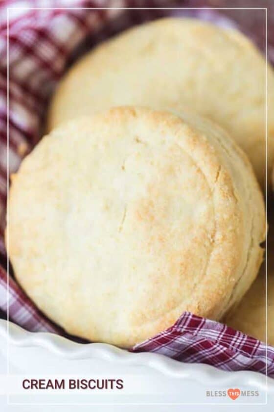 Simple Cream Biscuits — Bless this Mess